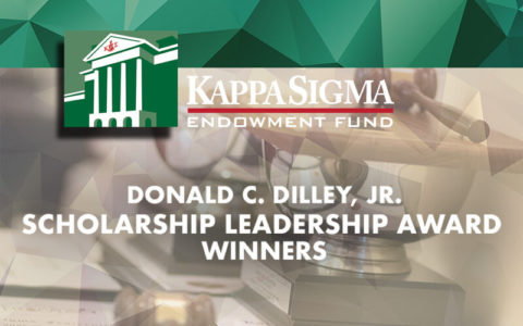 Donald C. Dilley, Jr. SLA Winners Announced - Kappa Sigma Fraternity