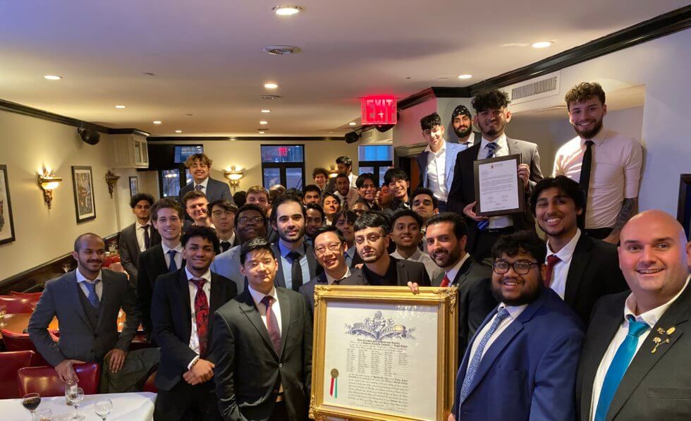 Congratulations to the Upsilon-Chi Chapter in New York City! - Kappa ...
